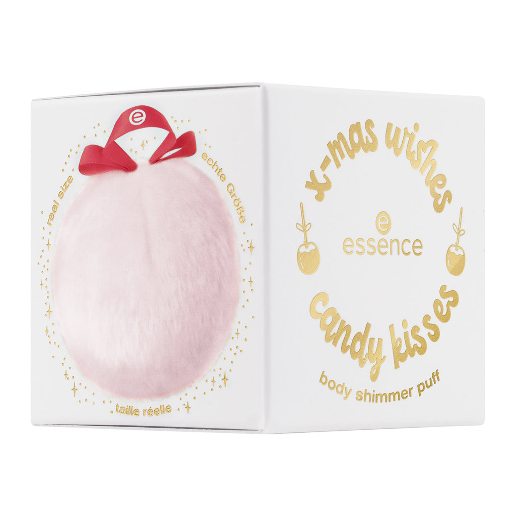 essence x-mas wishes candy kisses body shimmer puff 01 Love At First B ...